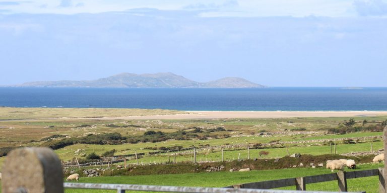 Aasleagh Falls to Keel Beach - a beautiful trip along the WAW