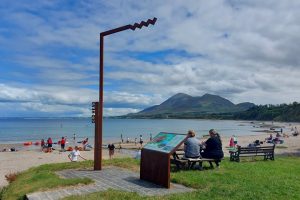 Aasleagh Falls to Keel Beach - a beautiful trip along the WAW