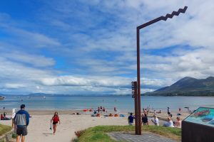 Aasleagh Falls to Keel Beach - a beautiful trip along the WAW