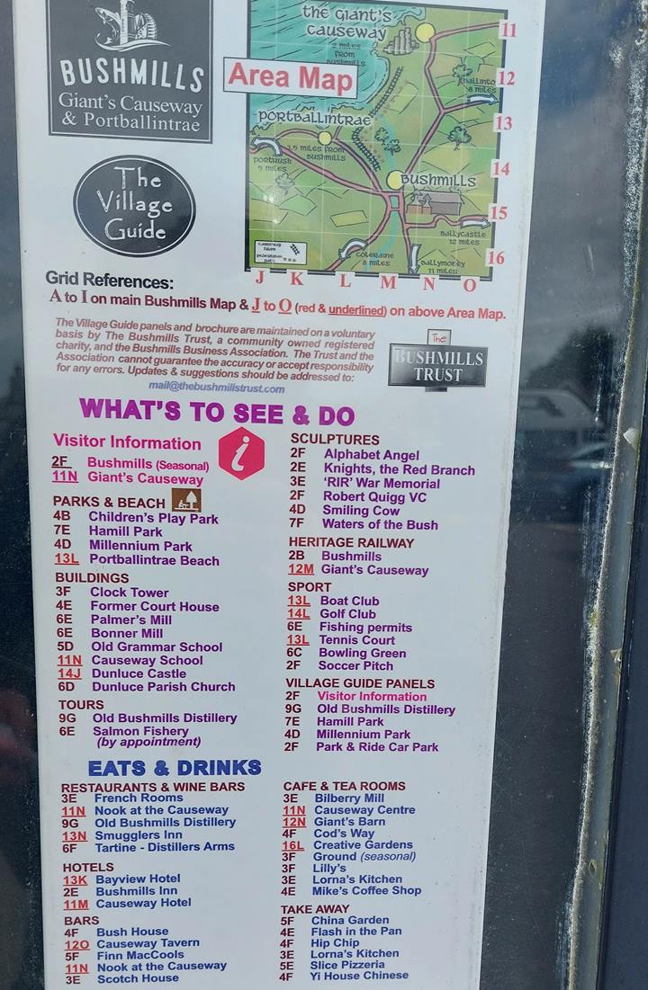 The Causeway Coastal Route - Derry to Belfast along the coast