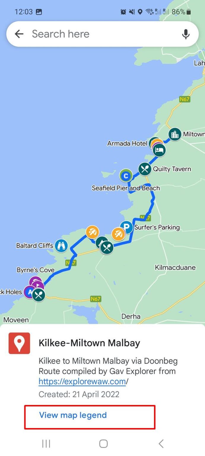 How to use the route files in Google Maps - download routes here!