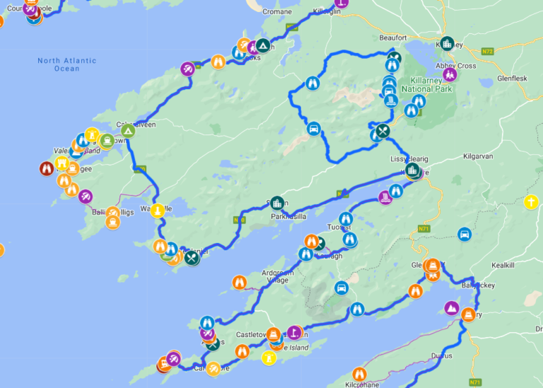 Wild Atlantic Way Itineraries. 6-, 7-, 10- and 14-Day Versions and ...
